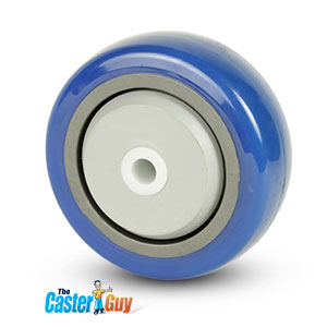 Polyurethane (Blue) | The Caster Guy | Casters, Wheels, and Accessories